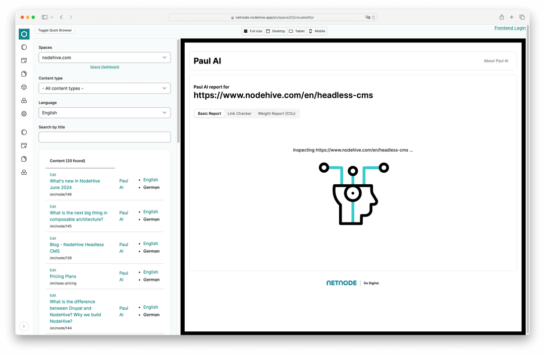 Headless CMS: Scale your digital platform with NodeHive Headless CMS